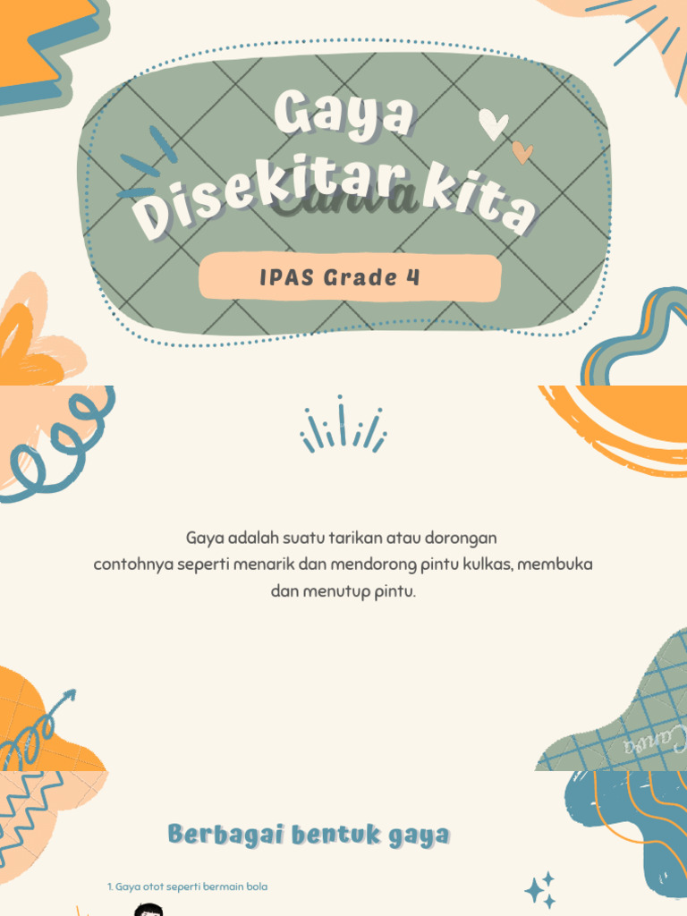 Bab 3 Gaya Disekitar Kita | PDF