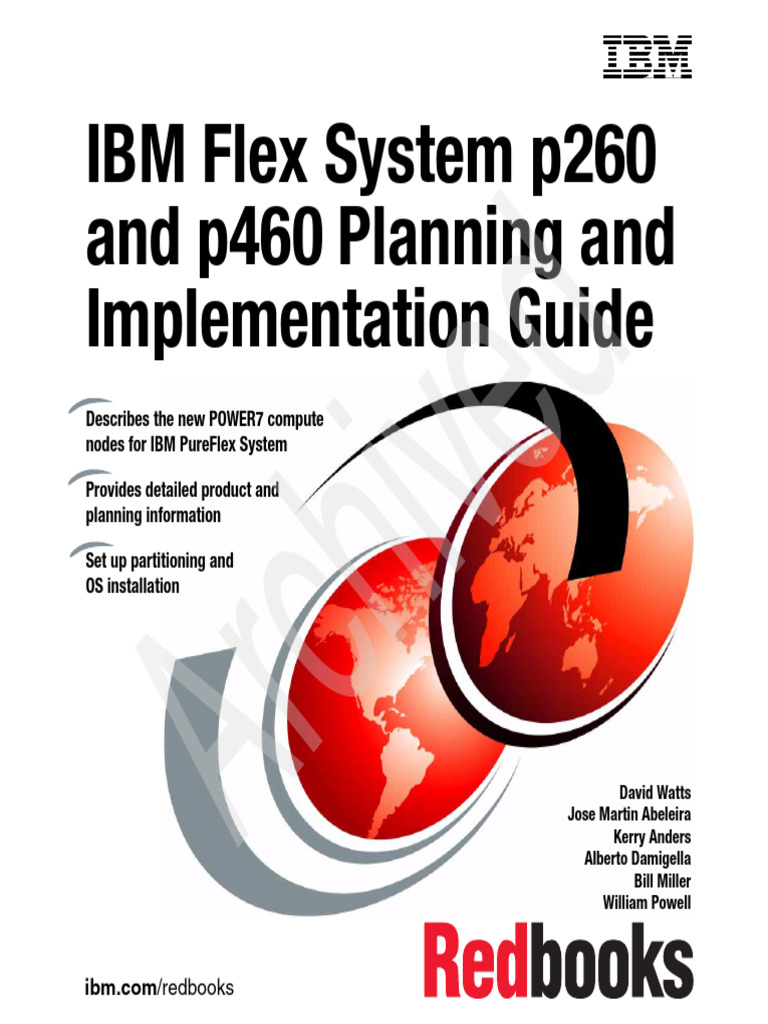 IBM Flex System Manual | Download Free PDF | Computer Architecture | Computer Hardware