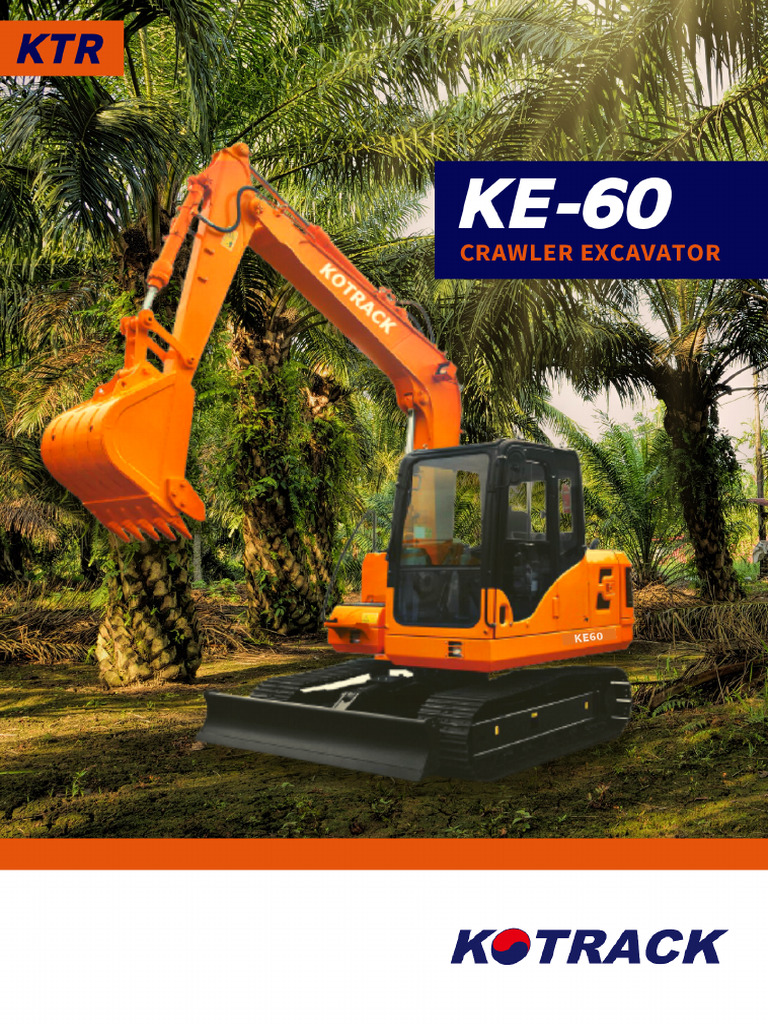 Brosur Exca Kotrack 6 Ton KE60 | PDF