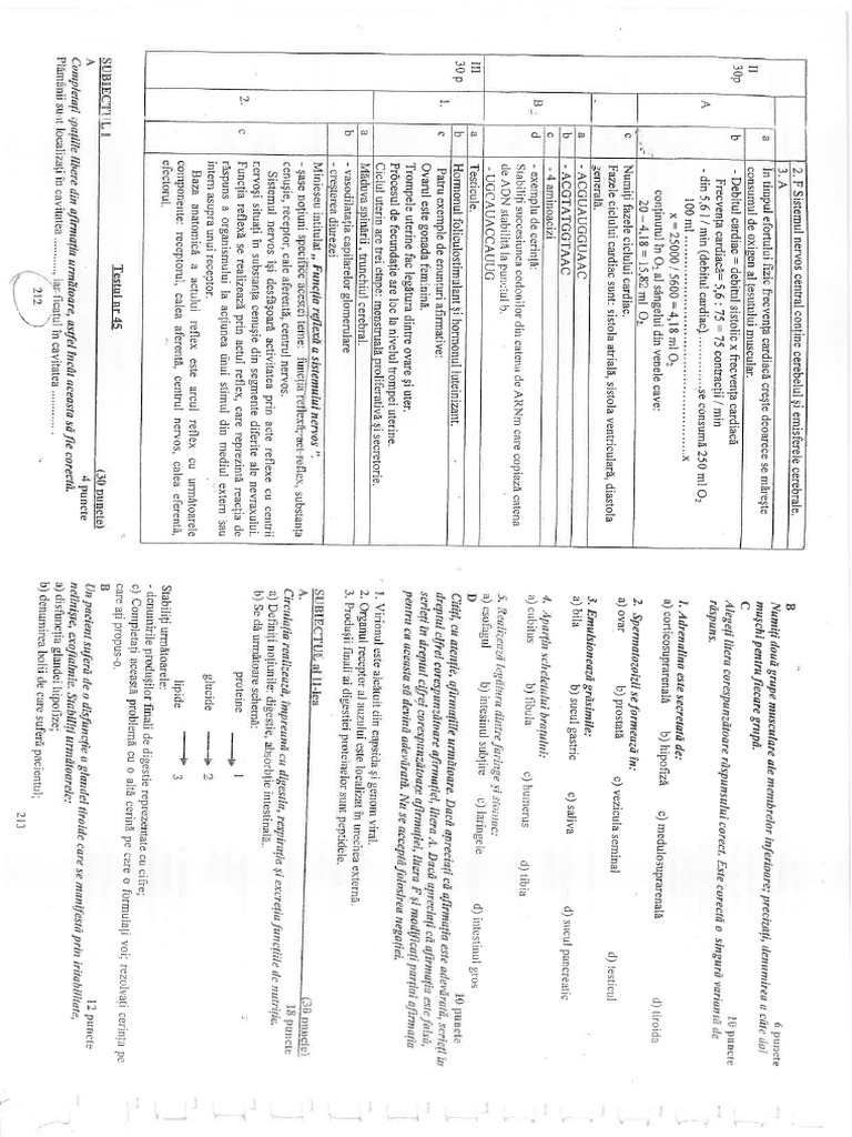 Ghid Biologie - 2 | PDF