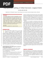 Zimmer Natural Nail System Tibial Nail Surgical Technique | PDF | Screw ...