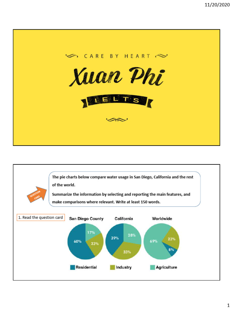 Pie Chart Sample Report | Download Free PDF | California | Agriculture