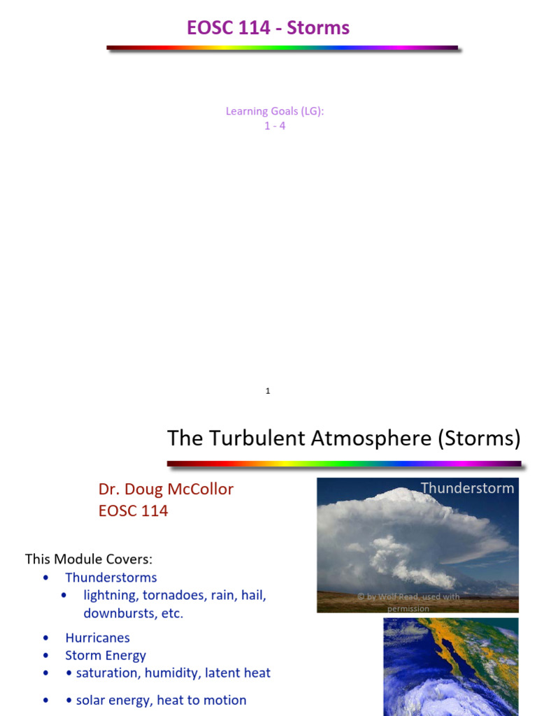Understanding Storms: Thunderstorms & Lightning | PDF | Thunderstorm ...