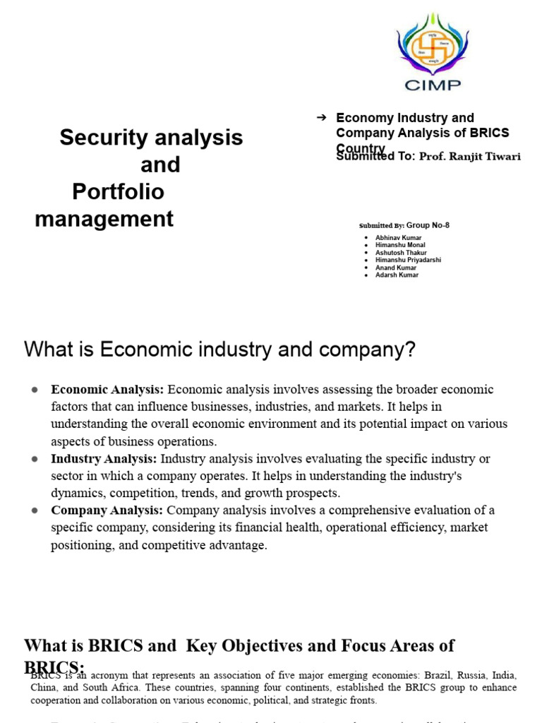 EIC Analysis PDF Discounted Cash Flow Capital Account