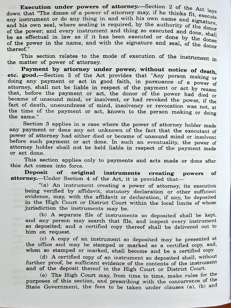 Module 3 PoA General and Special Notes Plus Drafts | PDF