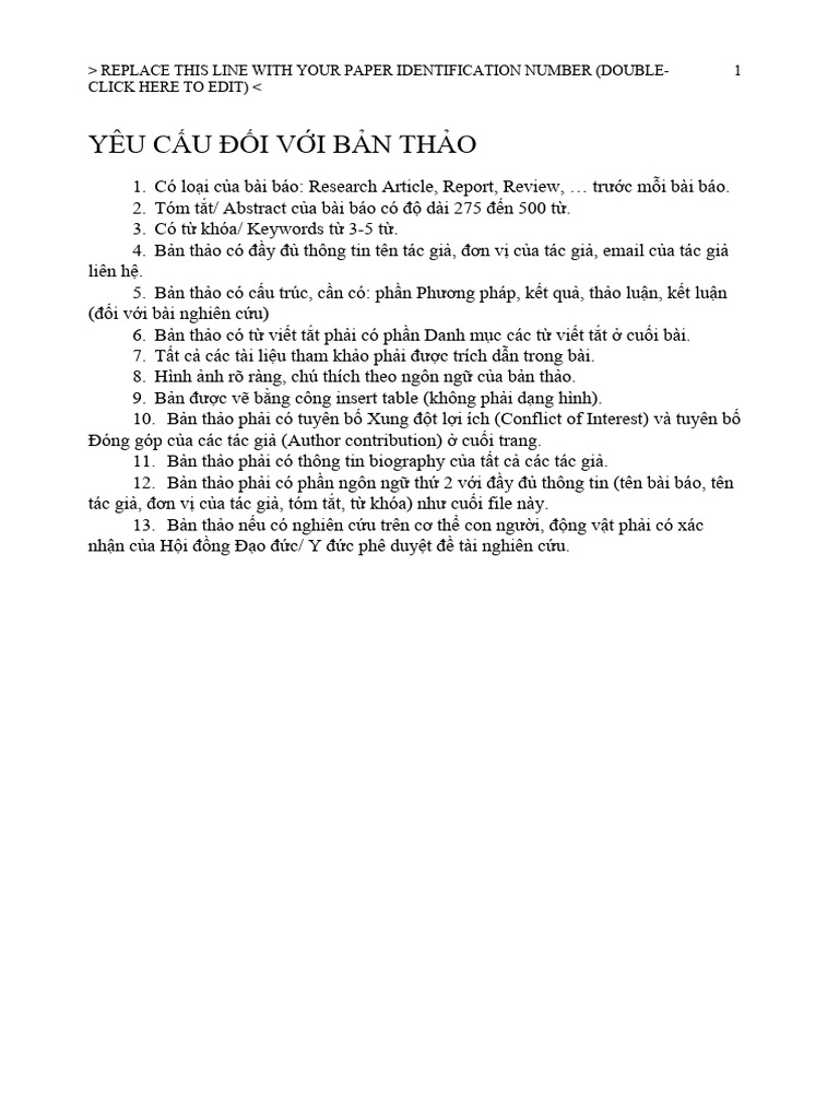Template VN Uh CM | PDF