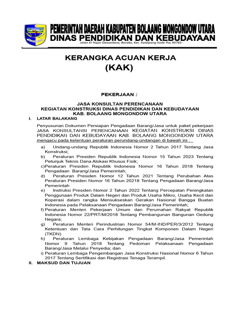 Kak Gedung - Rev | PDF | Seni | Teknologi & Rekayasa