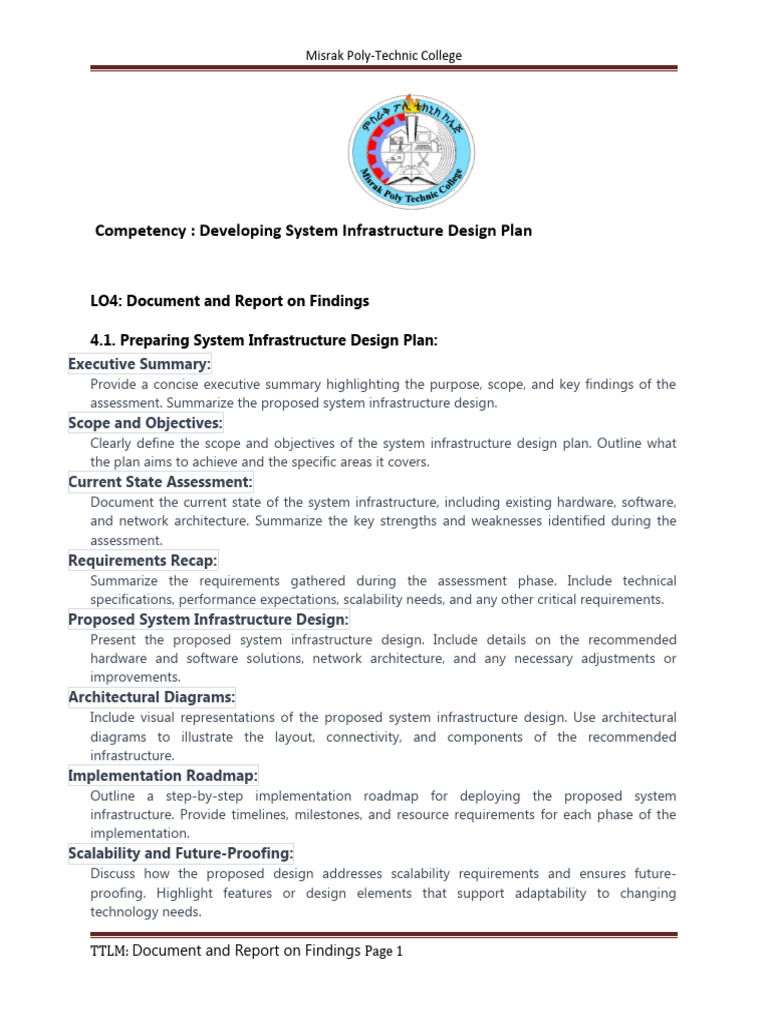 LO4 Document and Report On Findings | PDF | System | Risk