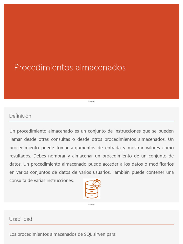 Procedimientos Almacenados&Funciones | PDF | SQL | Servidor SQL de Microsoft