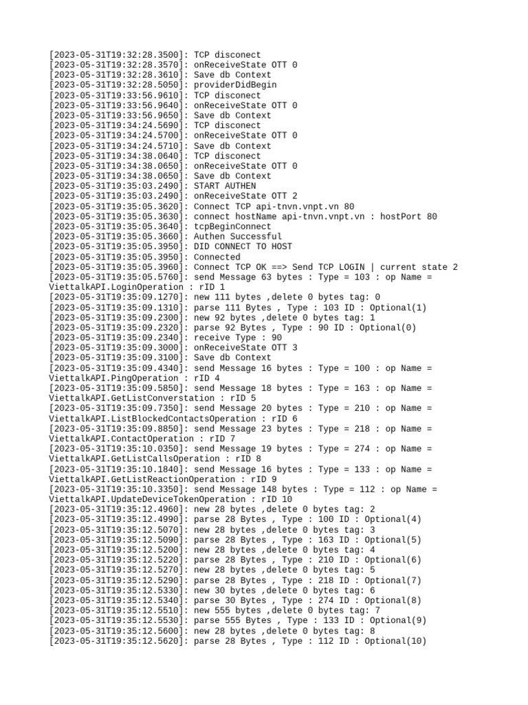 Logfile 0 | PDF | Transmission Control Protocol | Computer Engineering