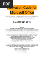 Microsoft Activation | PDF