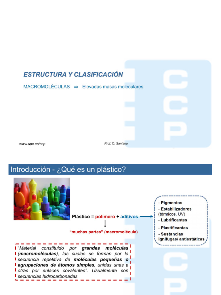 Tema 2- Estructura y Clasificación-2 | PDF | Polímeros | Moléculas Tema 2- Estructura y Clasificación-2 | PDF | Polímeros | Moléculas