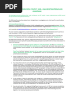2025 VMA Voting Guidelines and Rules | PDF | Legal Liability