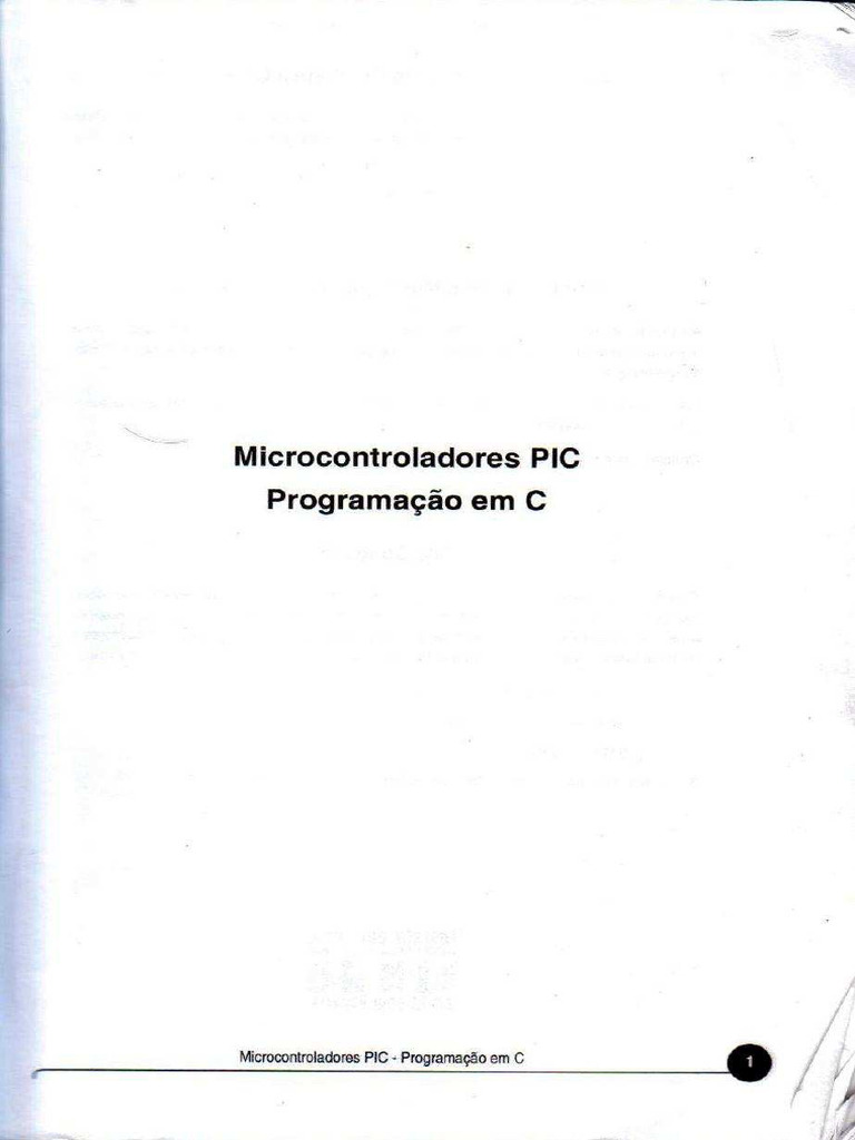 Microcontroladores Pic Programacao em C | PDF