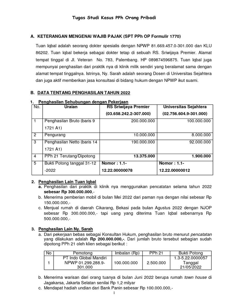 Tugas-Studi Kasus PPH OP | PDF