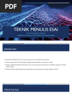 Template Esai Mahasiswa | PDF