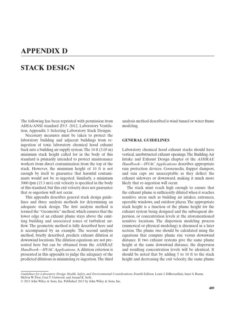 Guidelines For Laboratory Design - 2013 - DiBerardinis - Appendix D ...