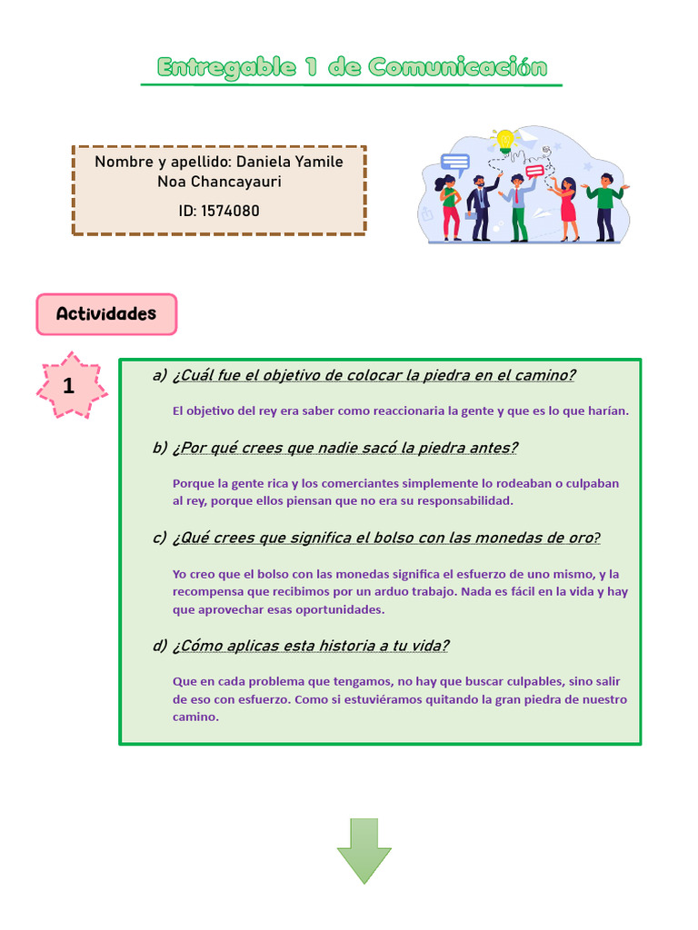 Entregable Comunicacion 1 | PDF