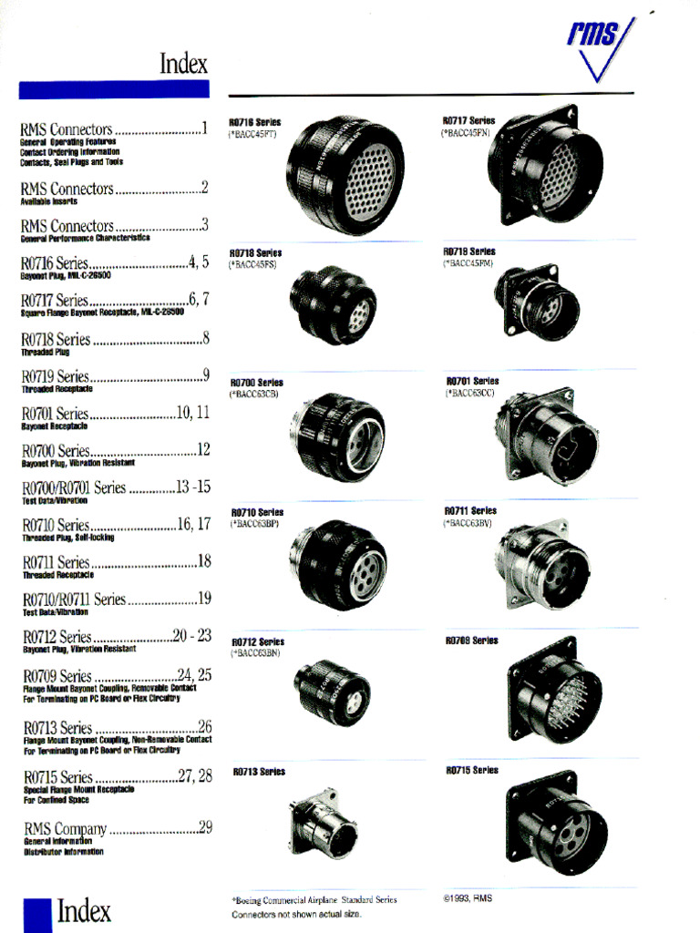 Rms connectorsGuide-AEI | PDF | Electrical Connector | Electronics