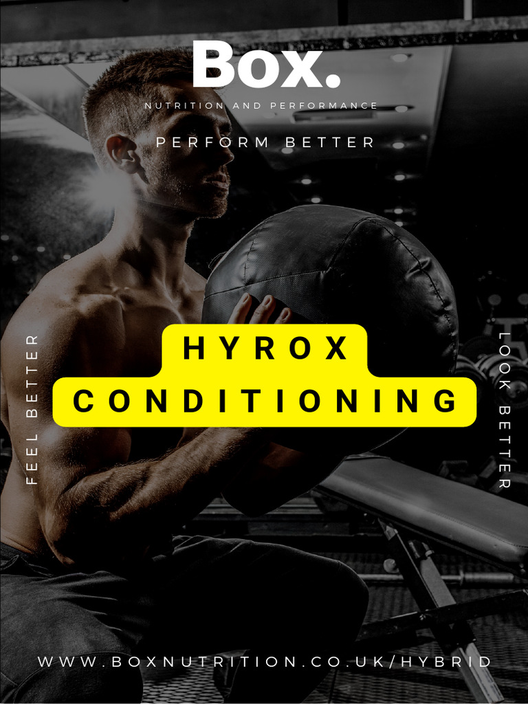 Hyrox Conditioning | PDF | Physical Fitness | Kettlebell