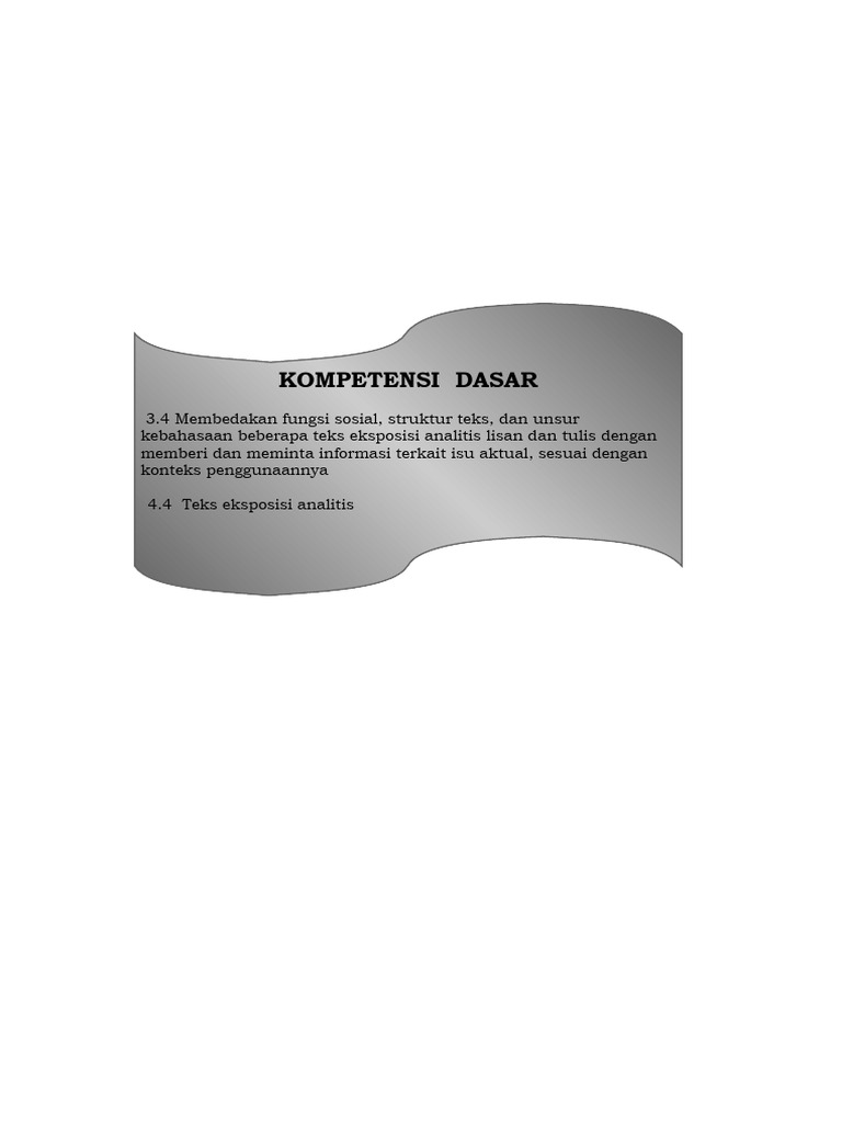 Understanding Analytical Exposition Texts | PDF | Obesity ...