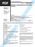 NBR 10123 - Trena de Fita de Aco | PDF | Ciência de Materiais | Ciências Físicas