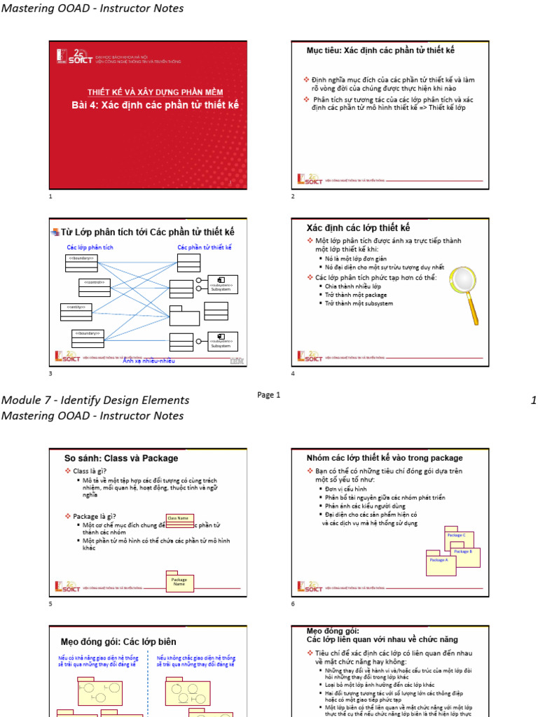 04-Xac Dinh Cac Phan Tu Thiet Ke | PDF