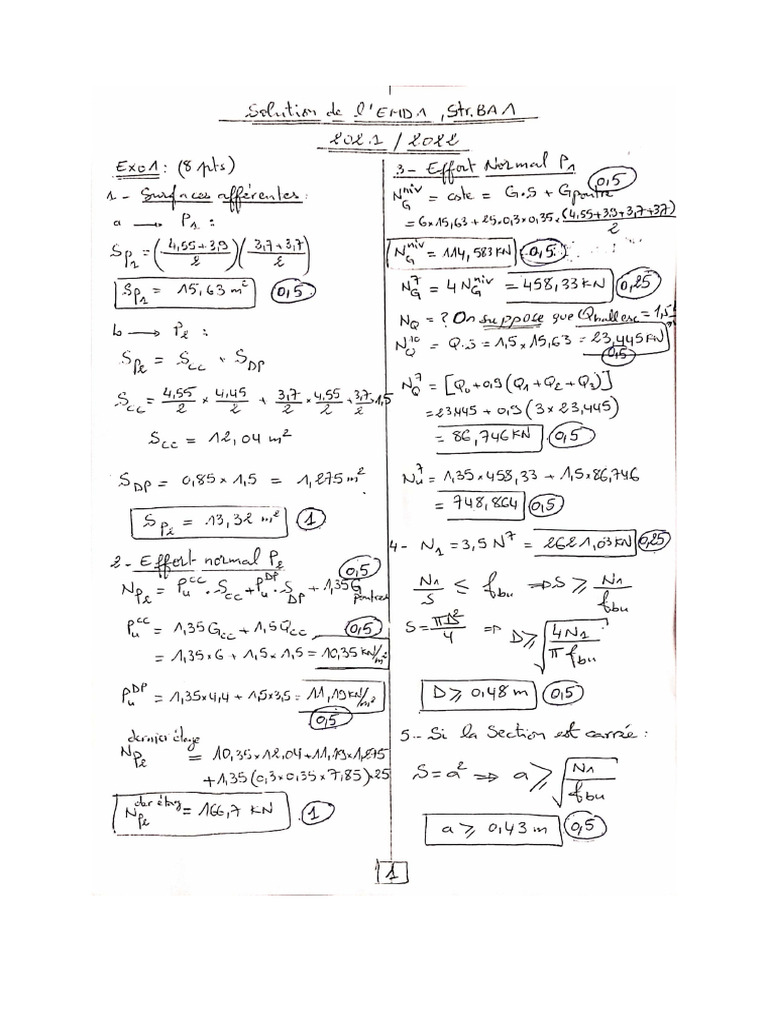 Solution Emd Sba1 21-22 | PDF