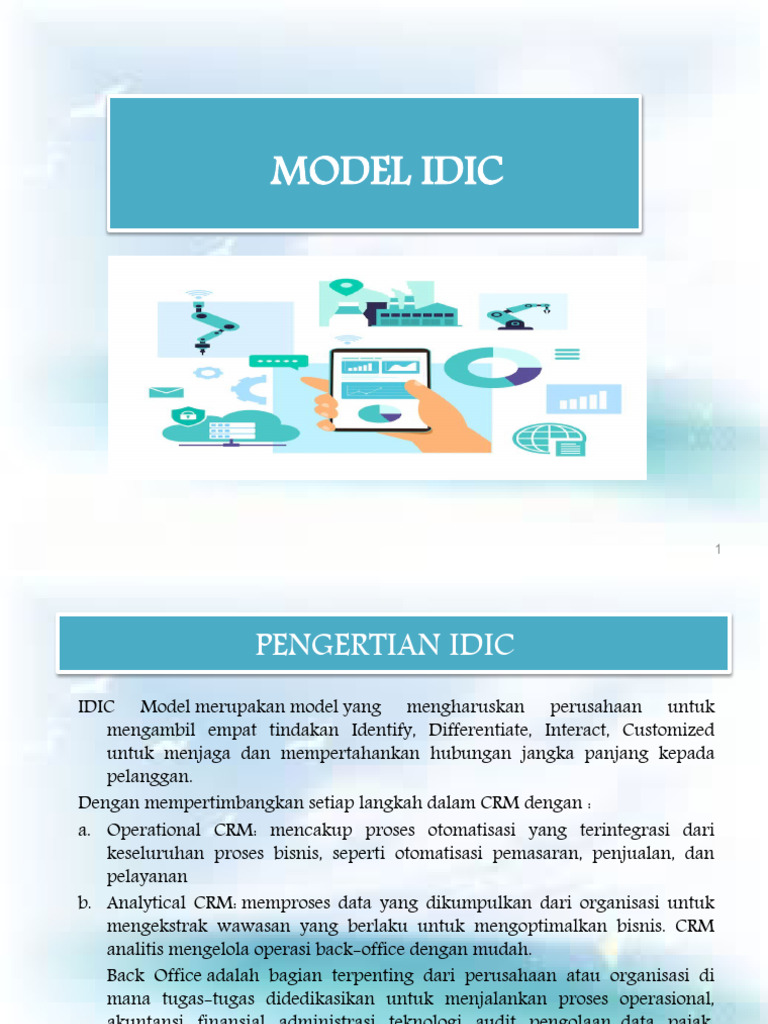 Model IDIC dalam Manajemen Pelanggan | PDF | Bisnis | Pengelolaan ...