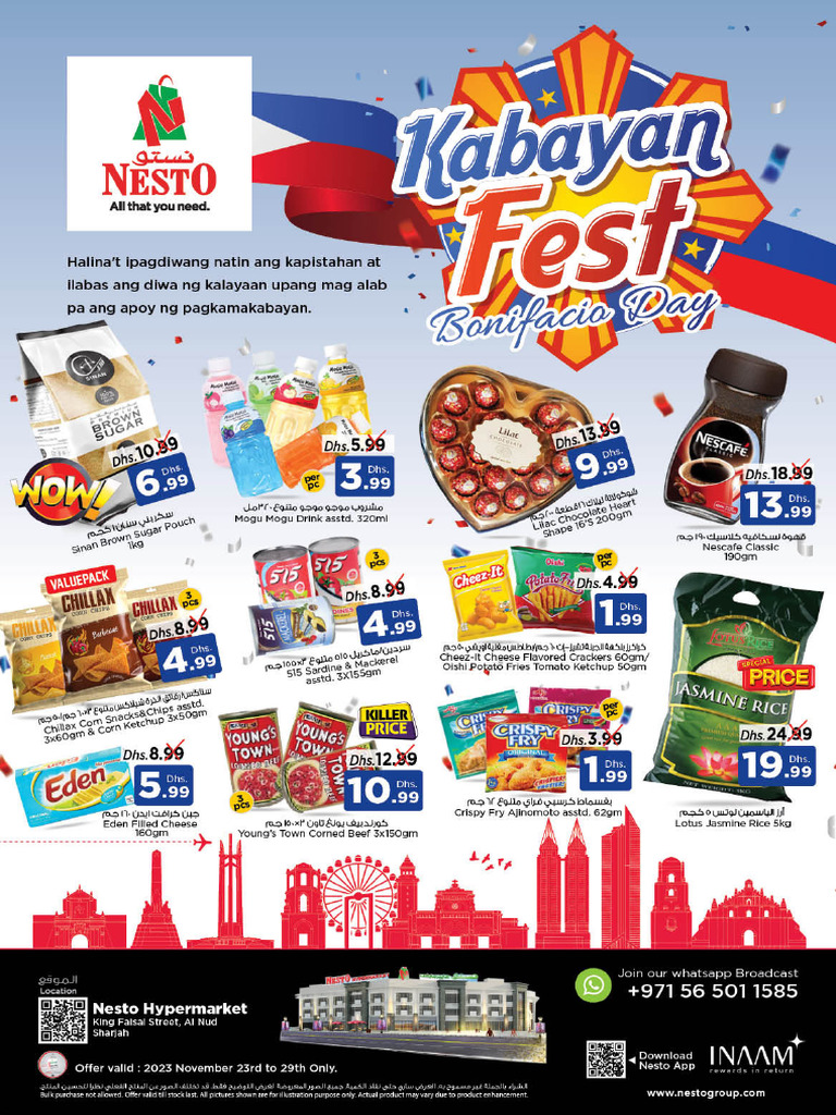 Nesto Hypermarket King Faisal Street Al Nud Sharjah Kabayan Fest | PDF
