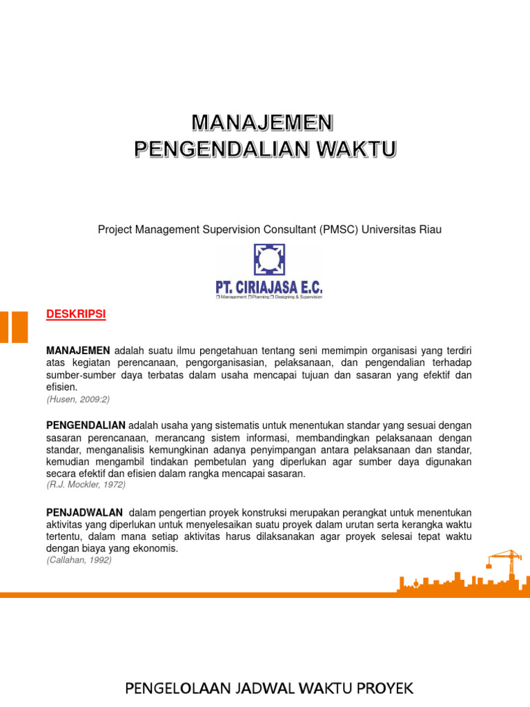 Materi Manajemen Proyek | PDF | Bisnis | Komputer