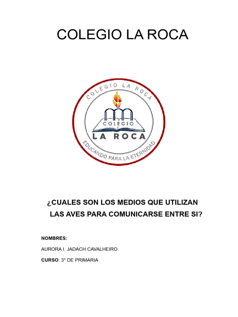 Grupo 1 Inteligencia Aves | PDF | Aves | Canto