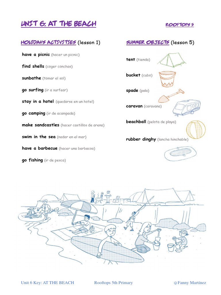 NEW Ficha Tema 6 Rooftops 5 | PDF
