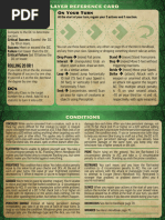 Pathfinder 2e Cheat Sheet | PDF