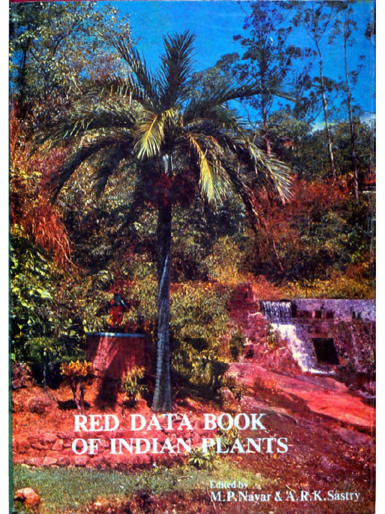 Red Data Book of Indian Plants Vol 1 | PDF