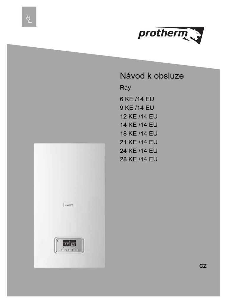 Protherm Ray 12 Ke Protherm Ray 12 Ke Navod K Obsluze | PDF