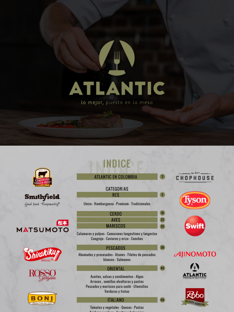 Catalogo Atlantic | PDF