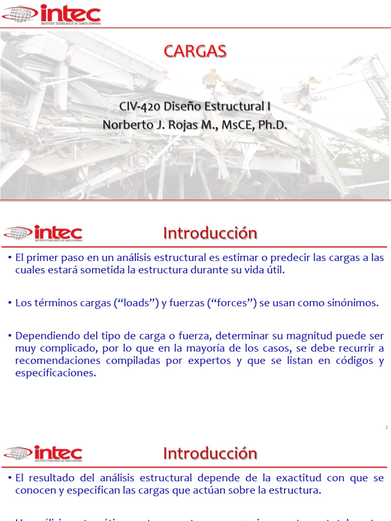 Analisis de Cargas Gravitacionales | PDF | Viga (Estructura) | Herida