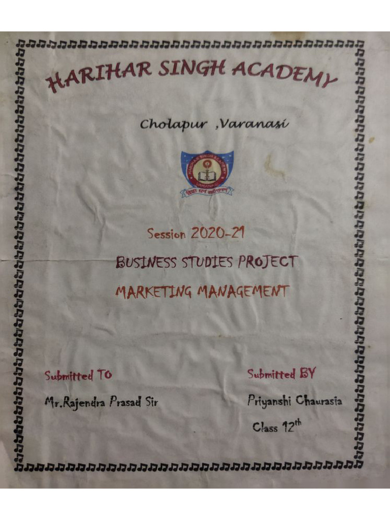 Business Studies Project Class 12 | PDF