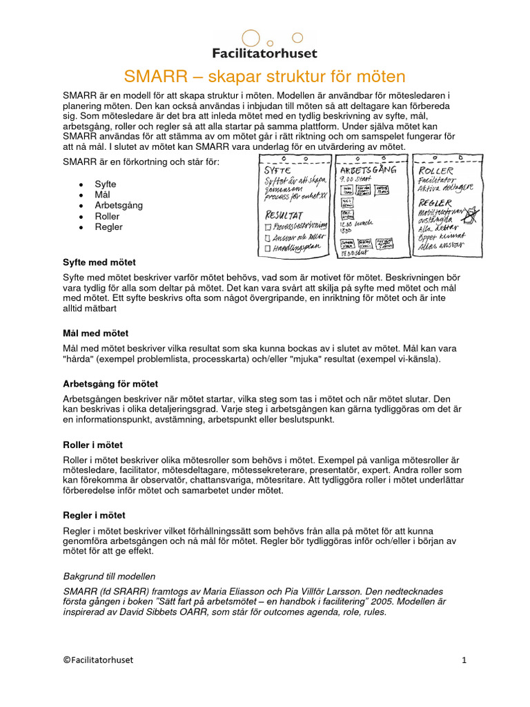 SMARR Modellen | PDF