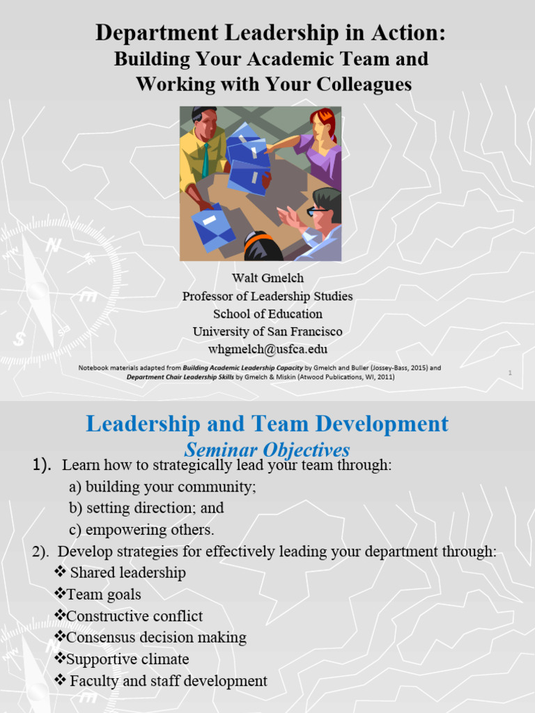Academic Leadership for Department Chairs | PDF | Leadership | Cognition