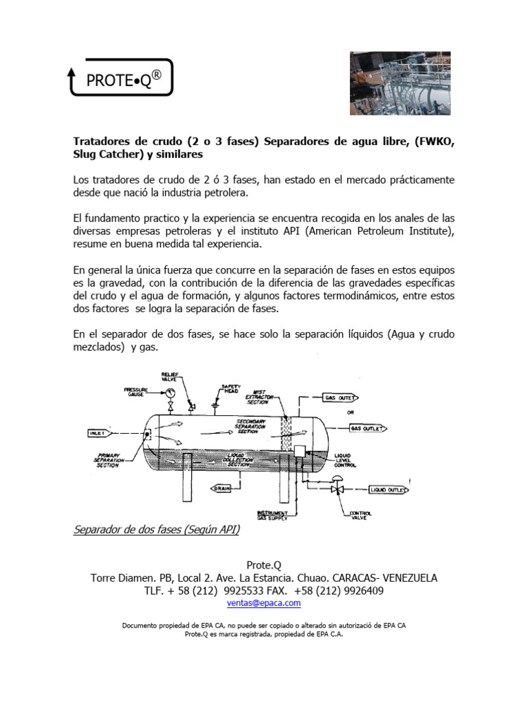 Catalogo FWKO Slug Catchers RV 2010 | PDF | Petróleo | Química Física