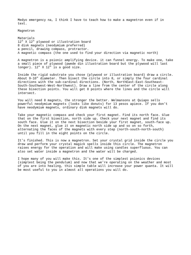 Magnetron | PDF | Science & Mathematics