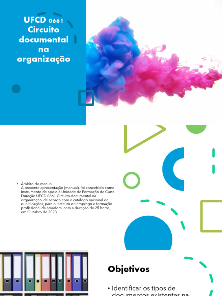 Apresentacao UFCD 0661 Circuito Documental Na Organização VF | PDF ...