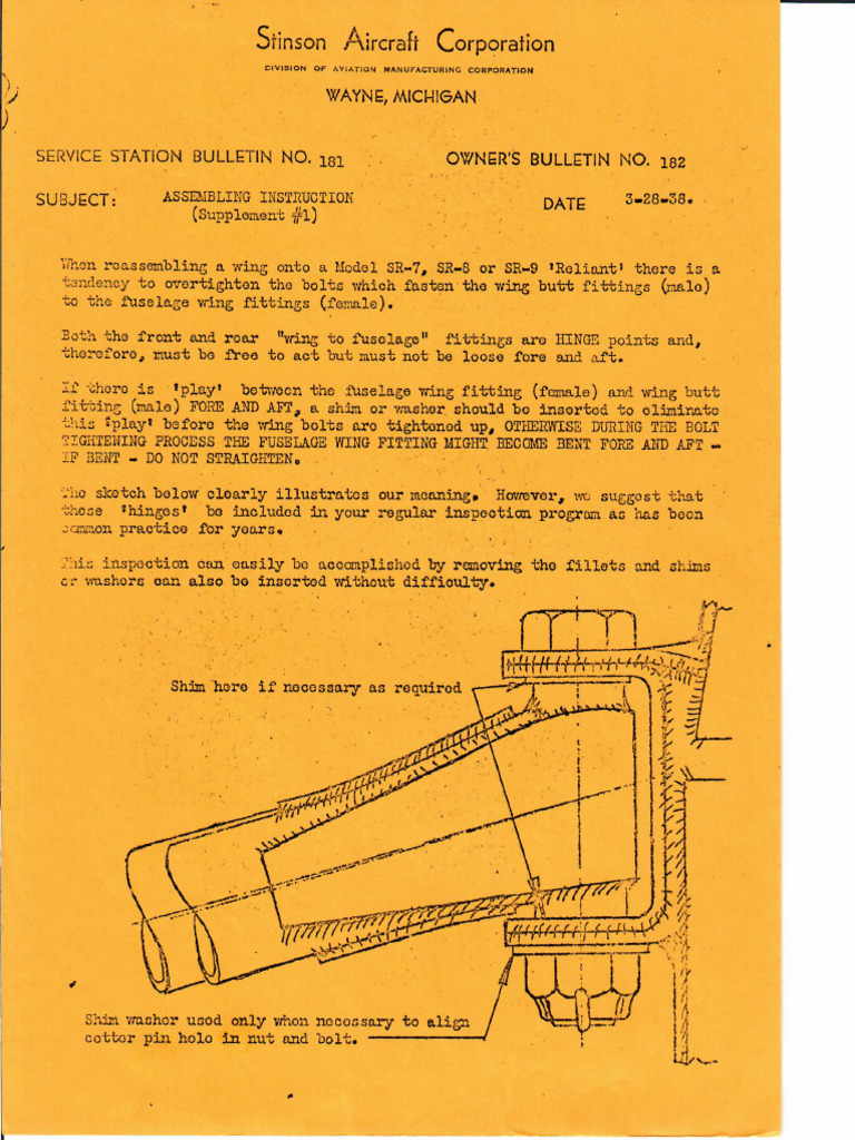 SB 181 Assembly Instructions | PDF