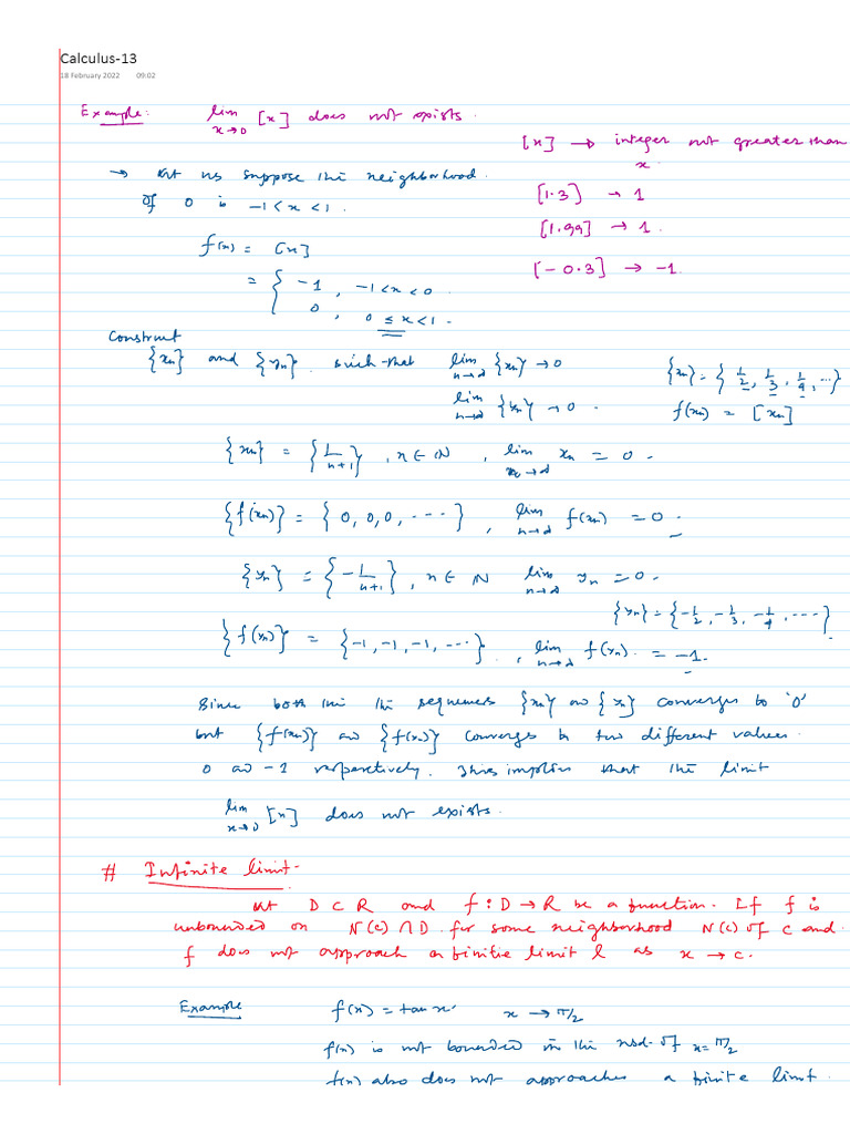 Calculus 13 | PDF
