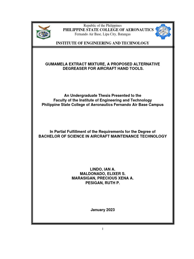 Gumamela Extract Thesis | PDF | Experiment | Detergent