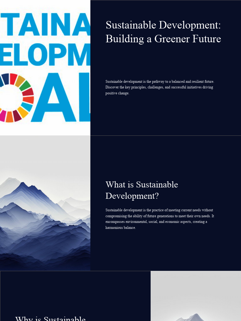 Principles of Sustainable Development | PDF | Sustainability ...