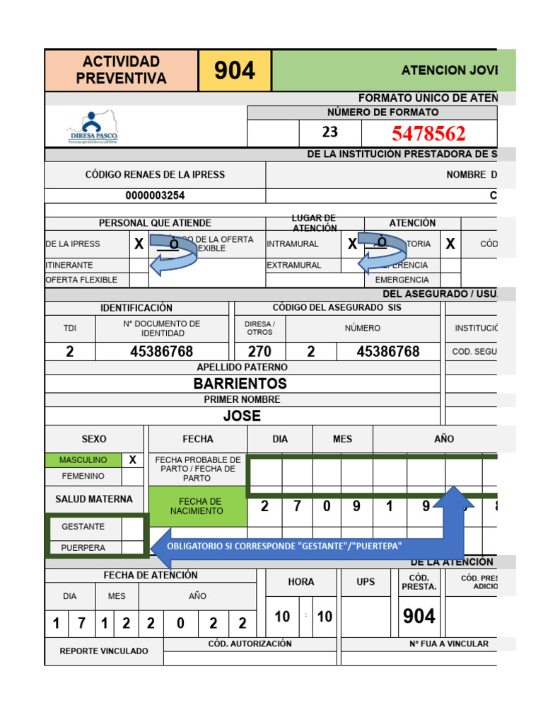 Fua 904 Joven y Adulto | PDF | Especialidades Medicas | Medicina CLINICA