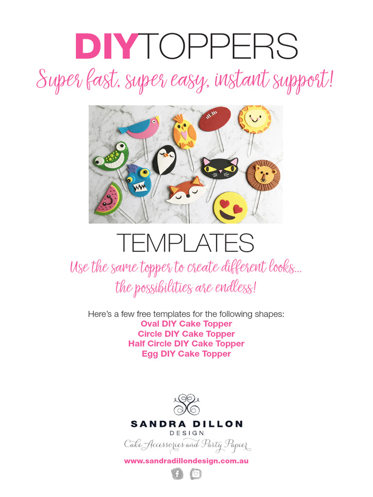 Sandra Dillon Design DIY Free Templates 1 | PDF